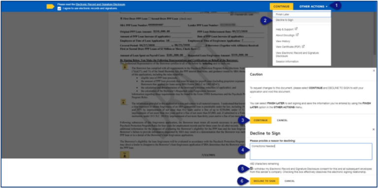 Direct Forgiveness Portal User Guide - CARA